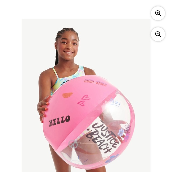 Justice | Toys | Justice Girls Decorate Your Own 8 Inch Beach Ball Kit ...
